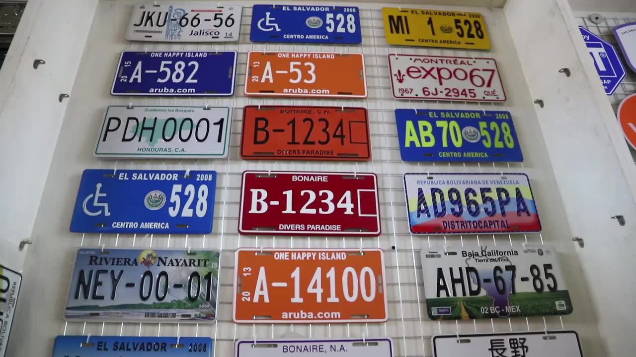 European Custom Cheap Aluminium Mauritius Car License Number Plate ...