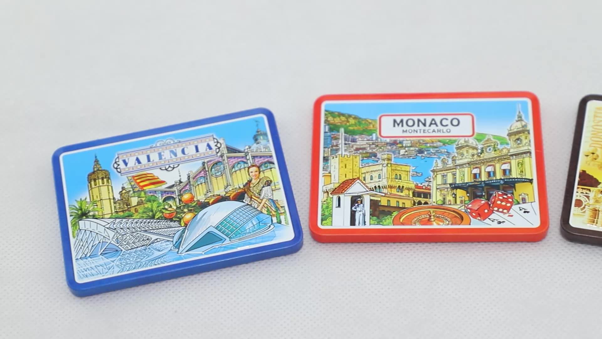 Custom 3d Embossed Metal Souvenir Fridge Magnet Aluminum Decorative ...