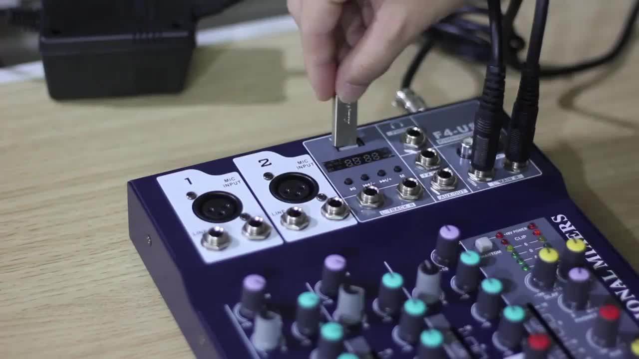 Best Price 4-channel Mini Mixer Audio Balance Cable Amplifier Pro ...