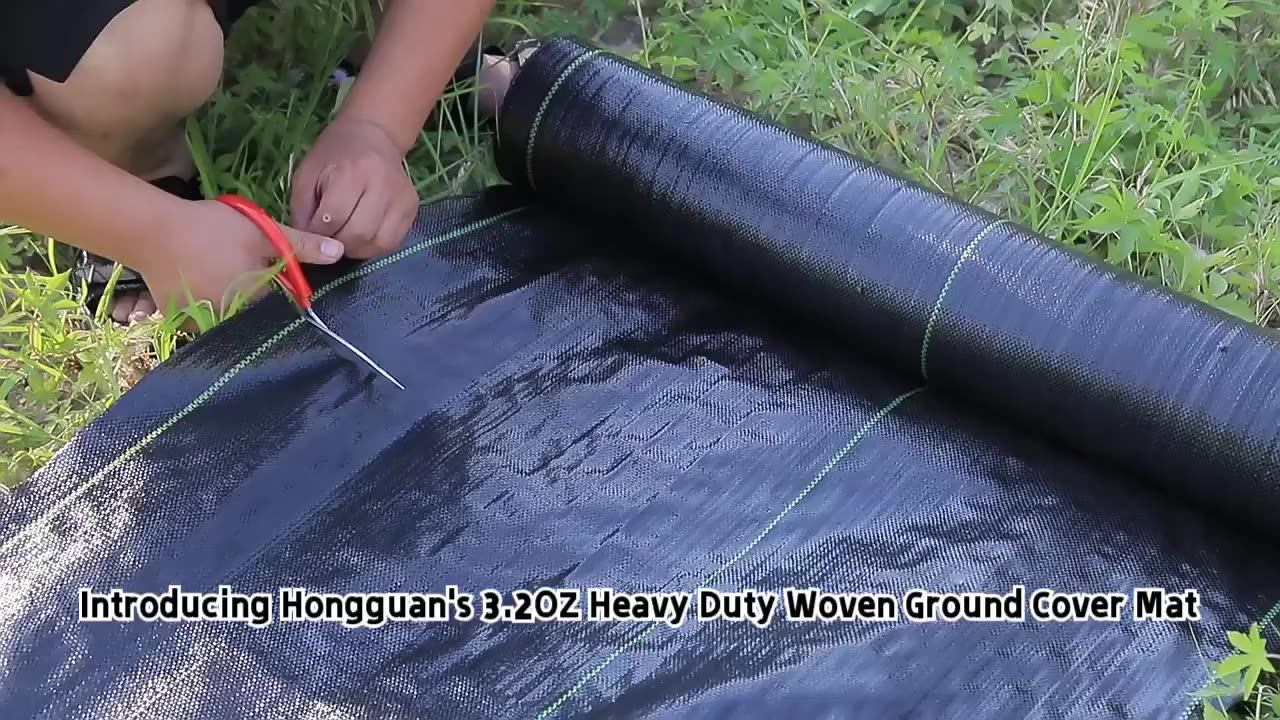 Hongguan Hdpe Weed Block Cloth Weed Mat Garden Ground Cover Landscape ...