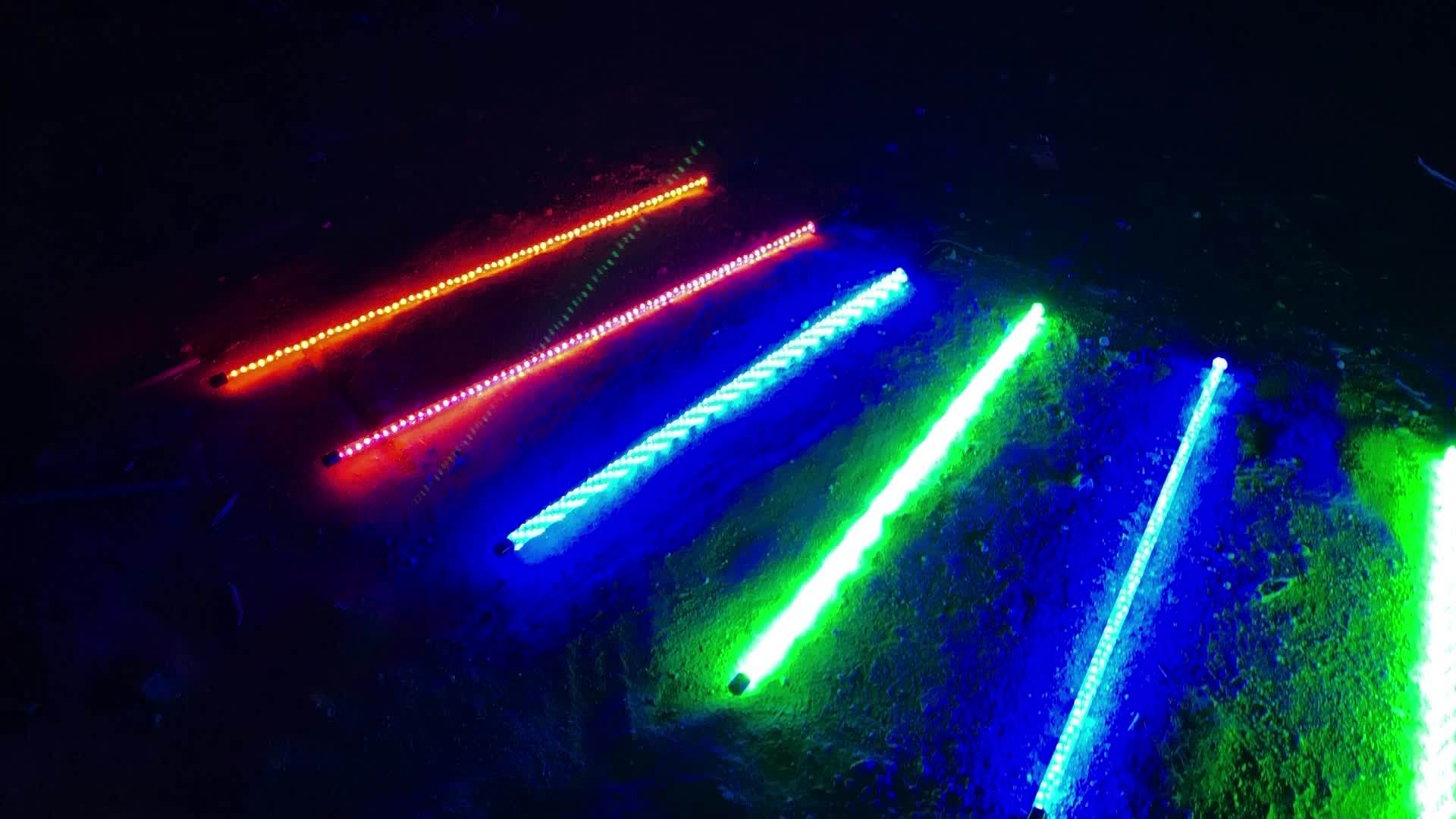 Spiral Led Full Lighting Whip Flag With Quick Release Light Whip For ...