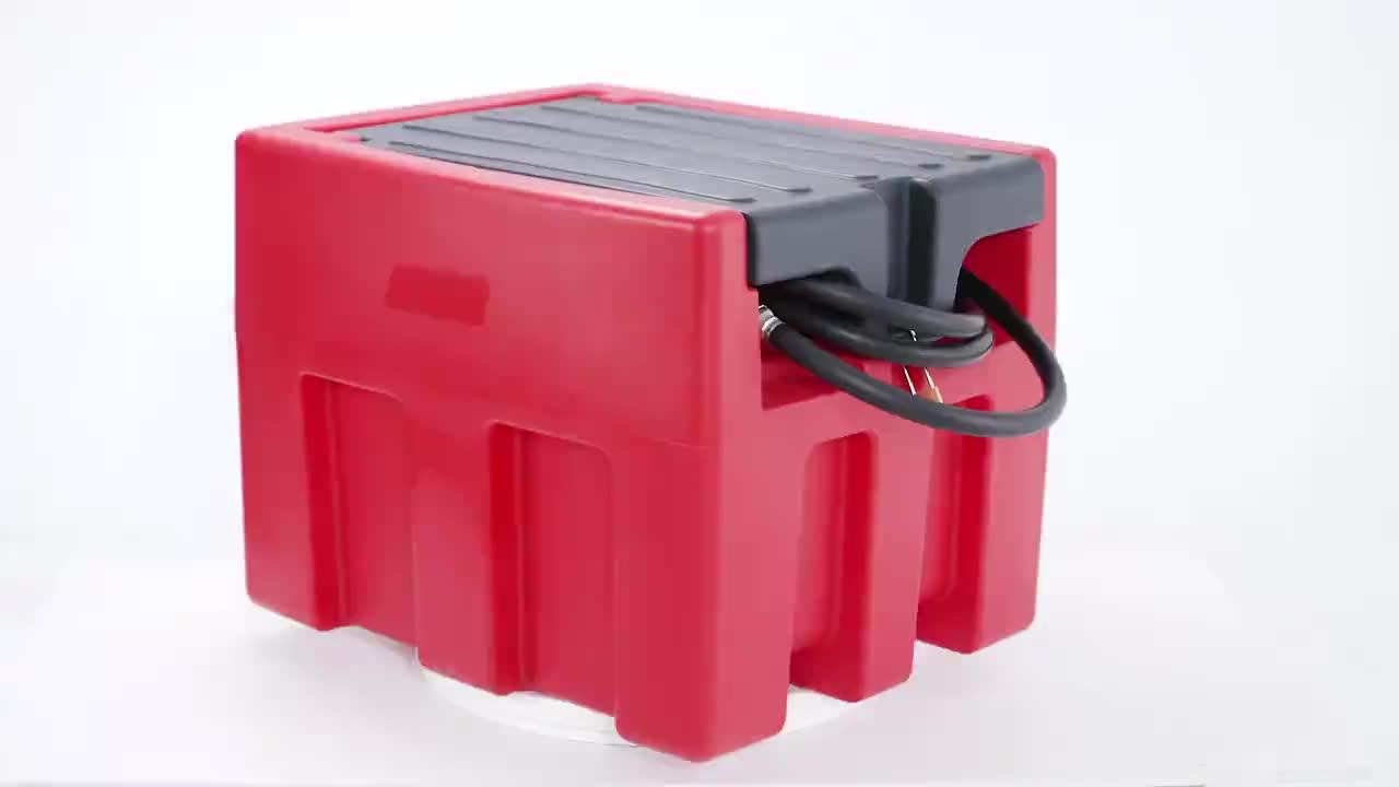 Portable Plastic Tank Fuel Dispenser 400 Litre Gasoline Transfer Tank ...