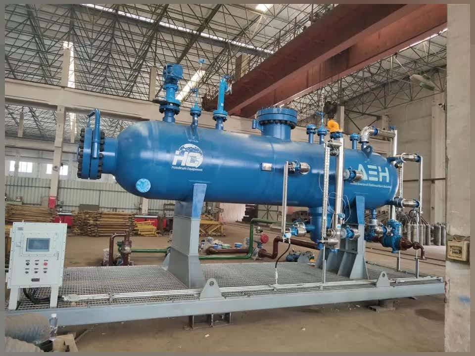 Petroleum Equipment Oil Production Separator / Gas Liquid Separator ...