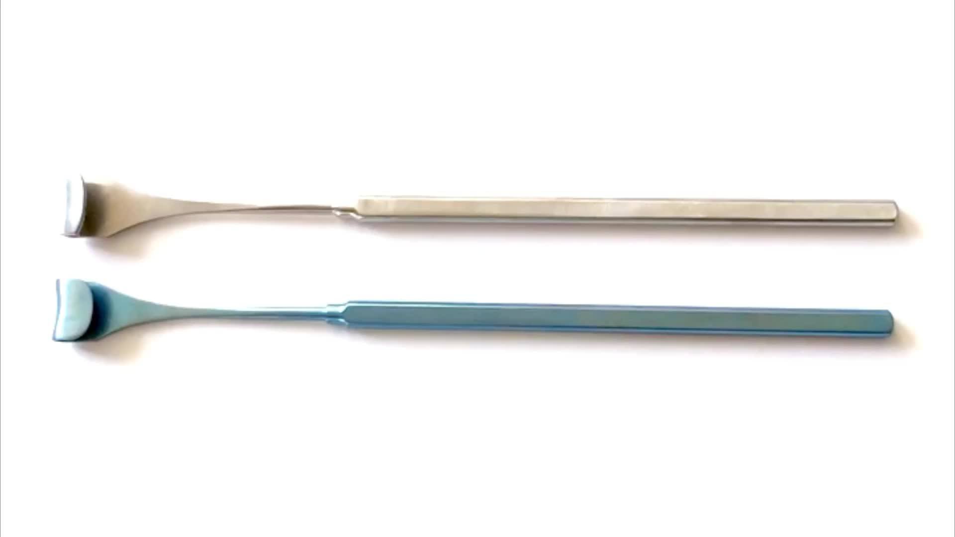 Titanium Ophthalmic Surgical Instruments 10cm Eye Retractor Hooks ...