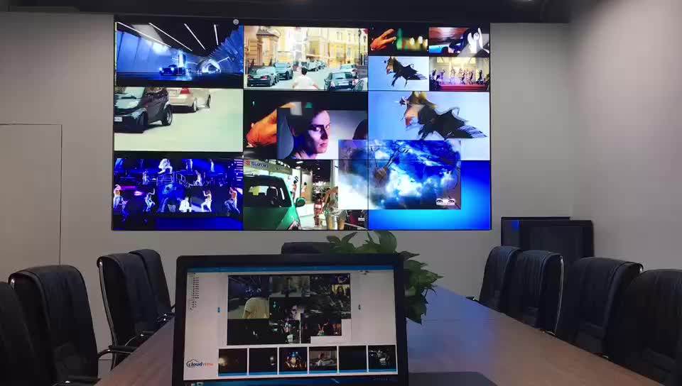 Usenda 4x5 Big Lcd Tv Wall 65 Inch Video Screen For Shopping Mall ...