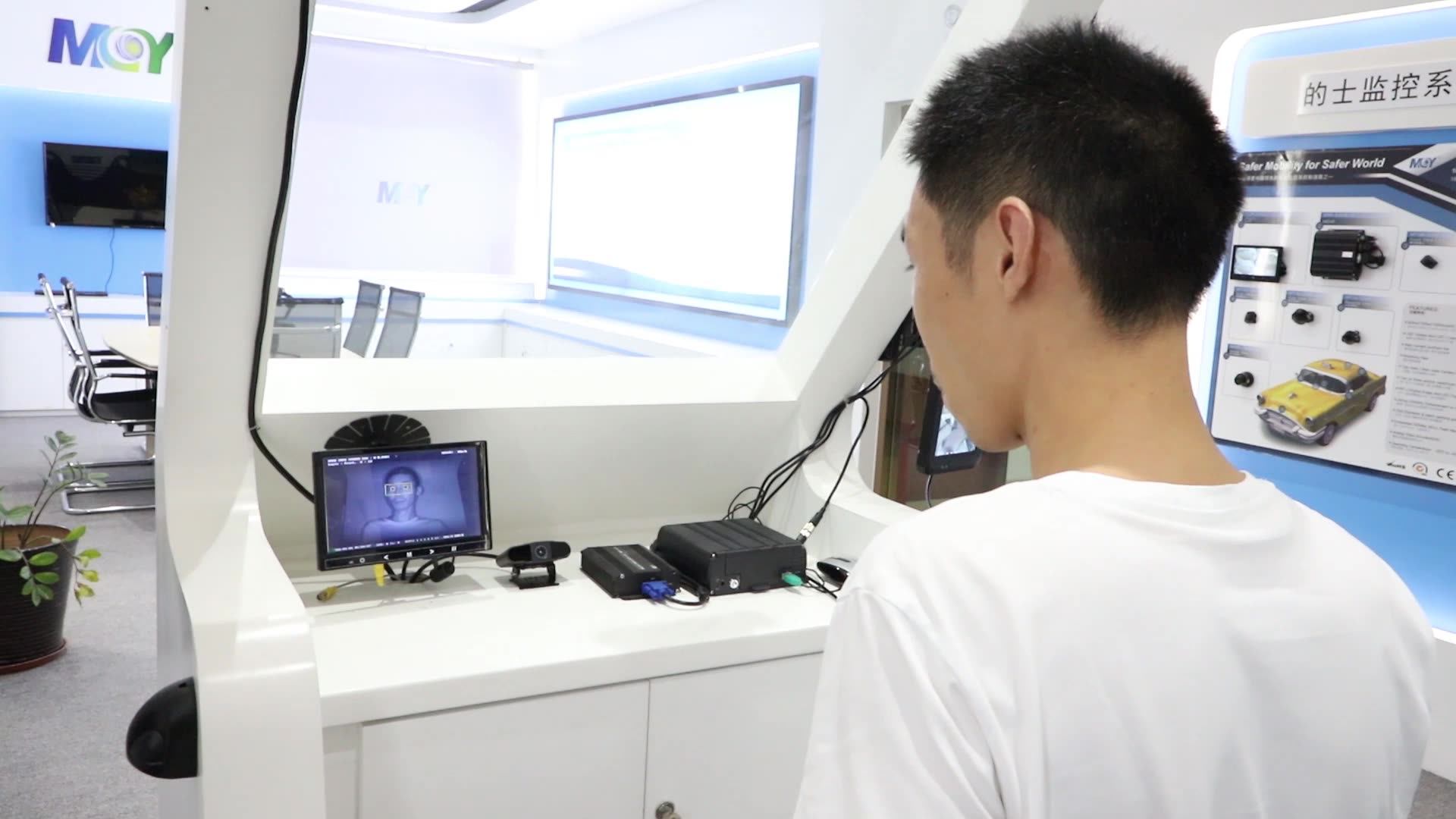 Bus Truck Ai Facial Recognition Voice Warning Driver Behavior Alarm ...