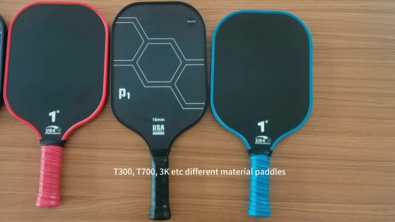 2023 Custom Top Carbon Fiber T700 T300 Raw Professional Pickleball Paddle - Buy T700 Raw ...
