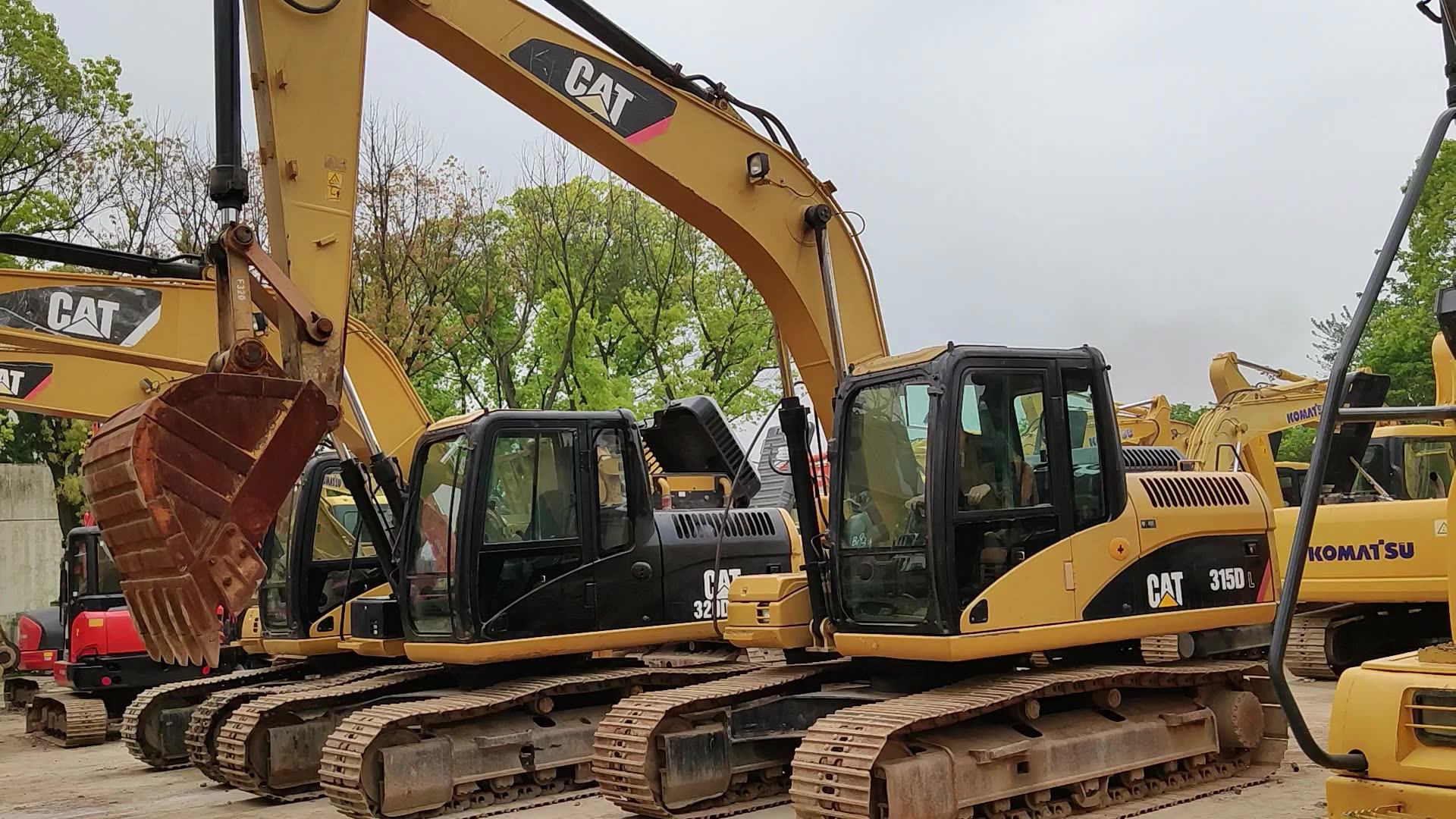 Used Original Excavator Cat 315d /caterpillar 315 Small Excavator With ...