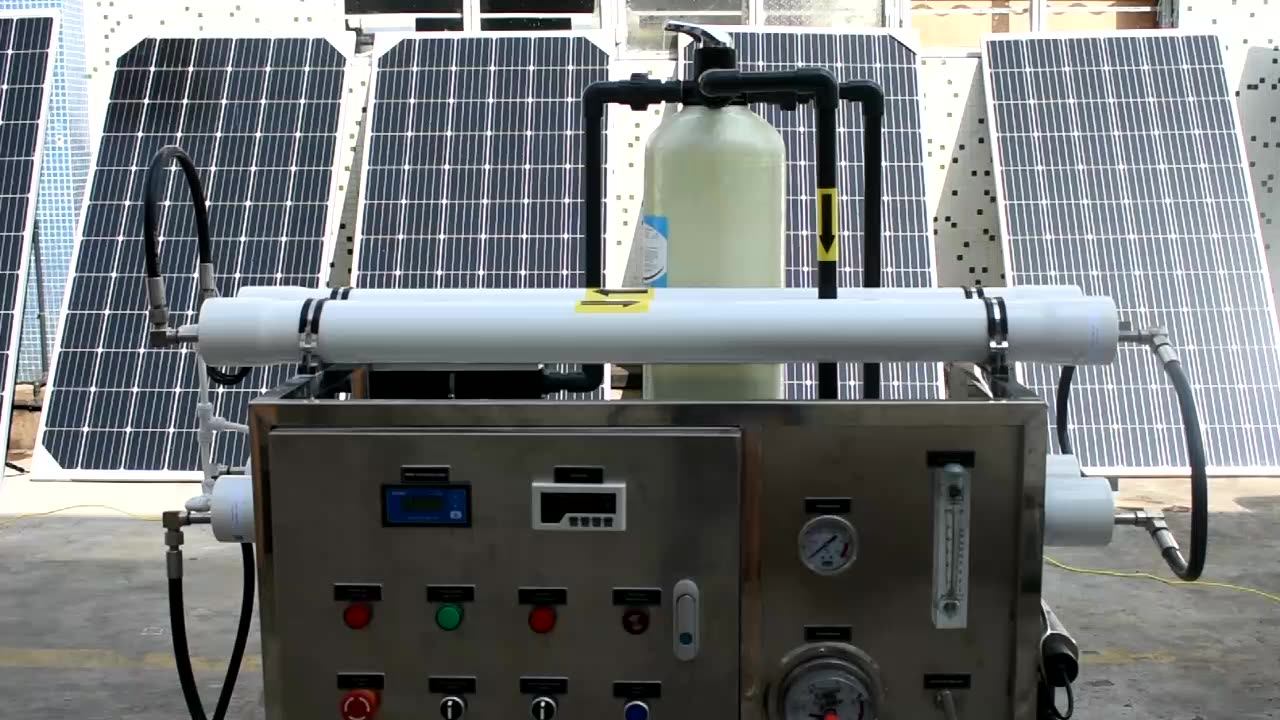 200lph Small Ro Seawater Desalination Plant For Boat / Yacht / Marine ...