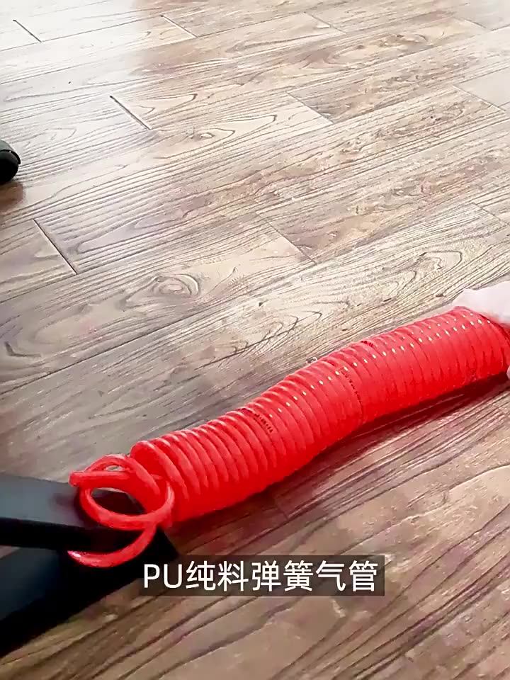 Compressor Recoil Pu Air Pneumatic Hose Spring Spiral Pipe 4mm 6mm 8mm ...