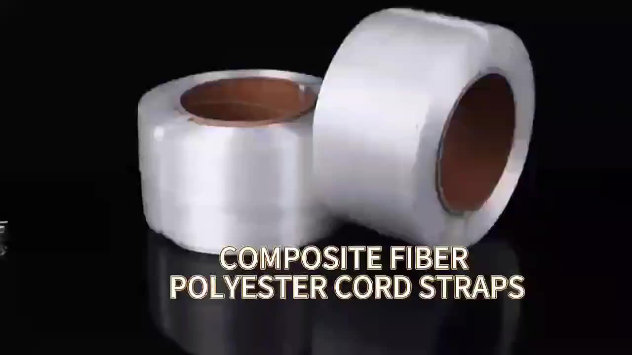 Soft Manual Packing Cargo Lashing Composite Polyester Cord Strap Strip ...