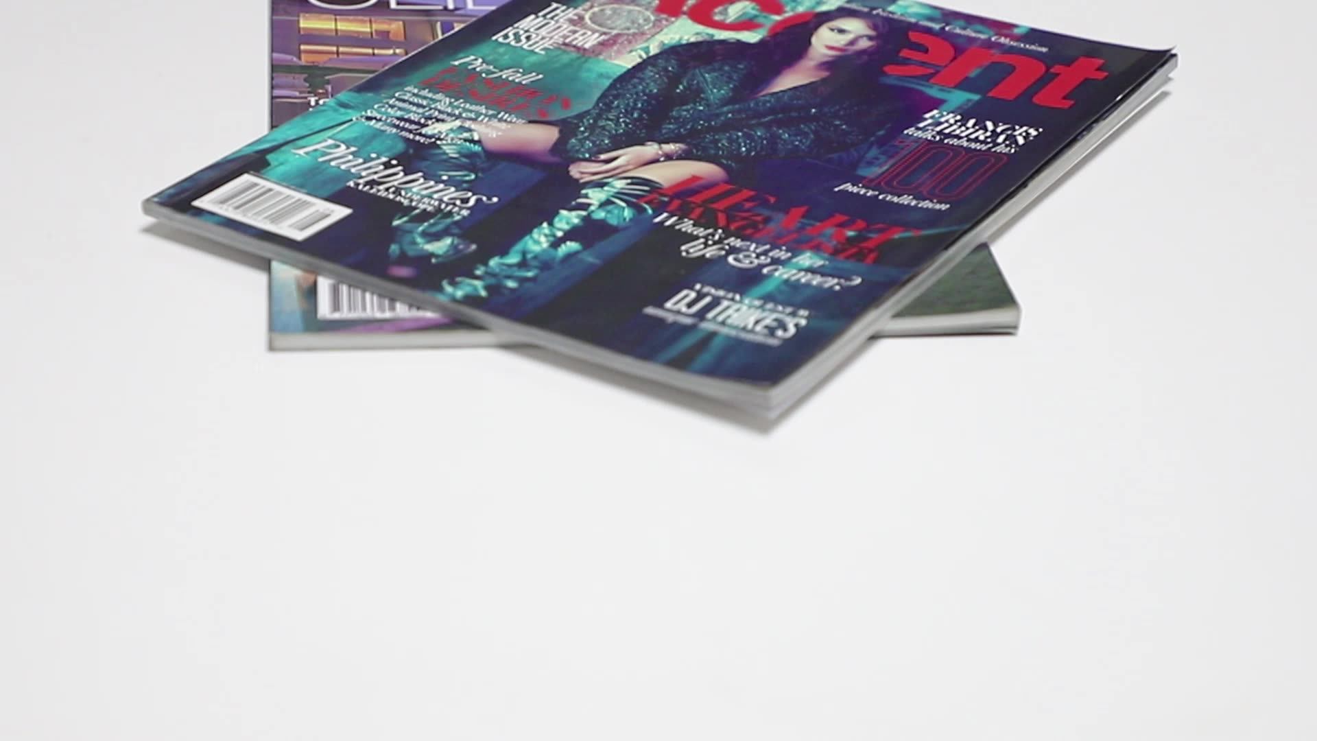 Custom Color Offset Printing Design Service Catalogue Magazine Book ...