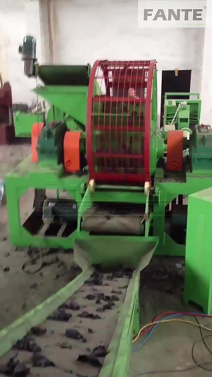 Fante Professional Waste Rubber Tyre Recycle Machine/used Tyre ...