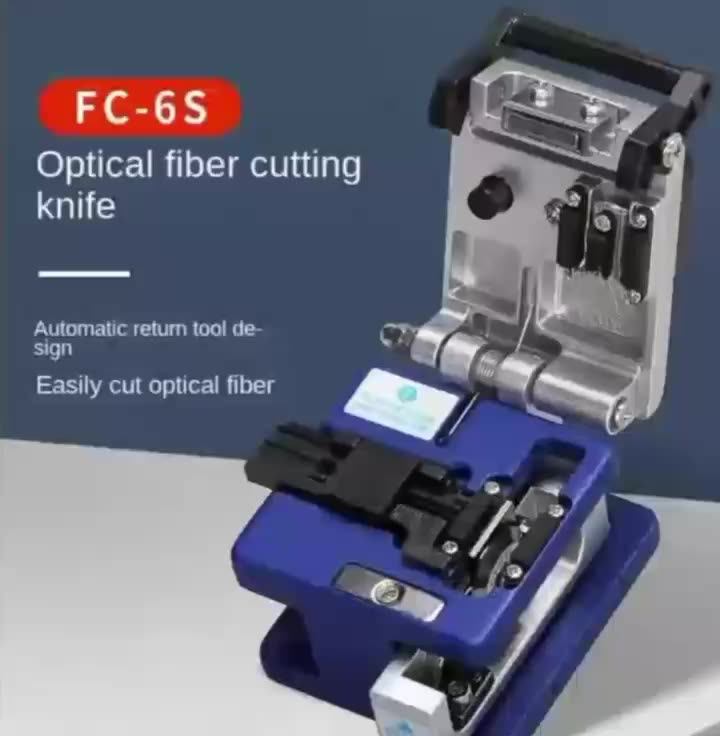 Fc-6s Fiber Cleaver High-precision Fusion Cutting Knife Hot Melt Ftth ...