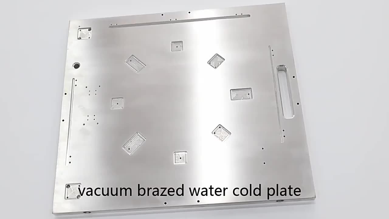 Custom Aluminium Battery Box Electric Liquid Water Cold Large Copper ...