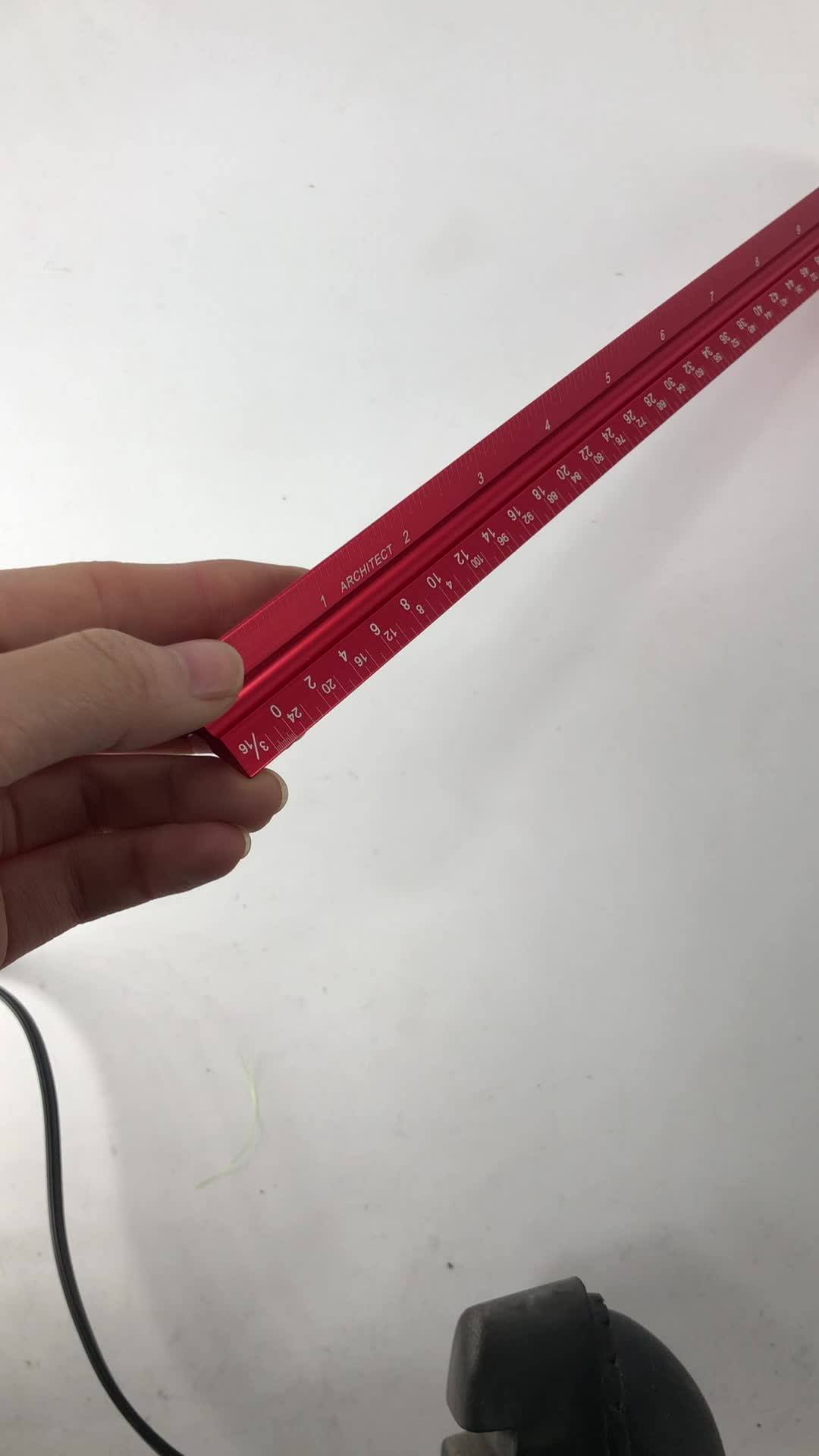 Regla De Escala Arquitectónica De 12 Pulgadas,Medidor De Ingeniería De ...