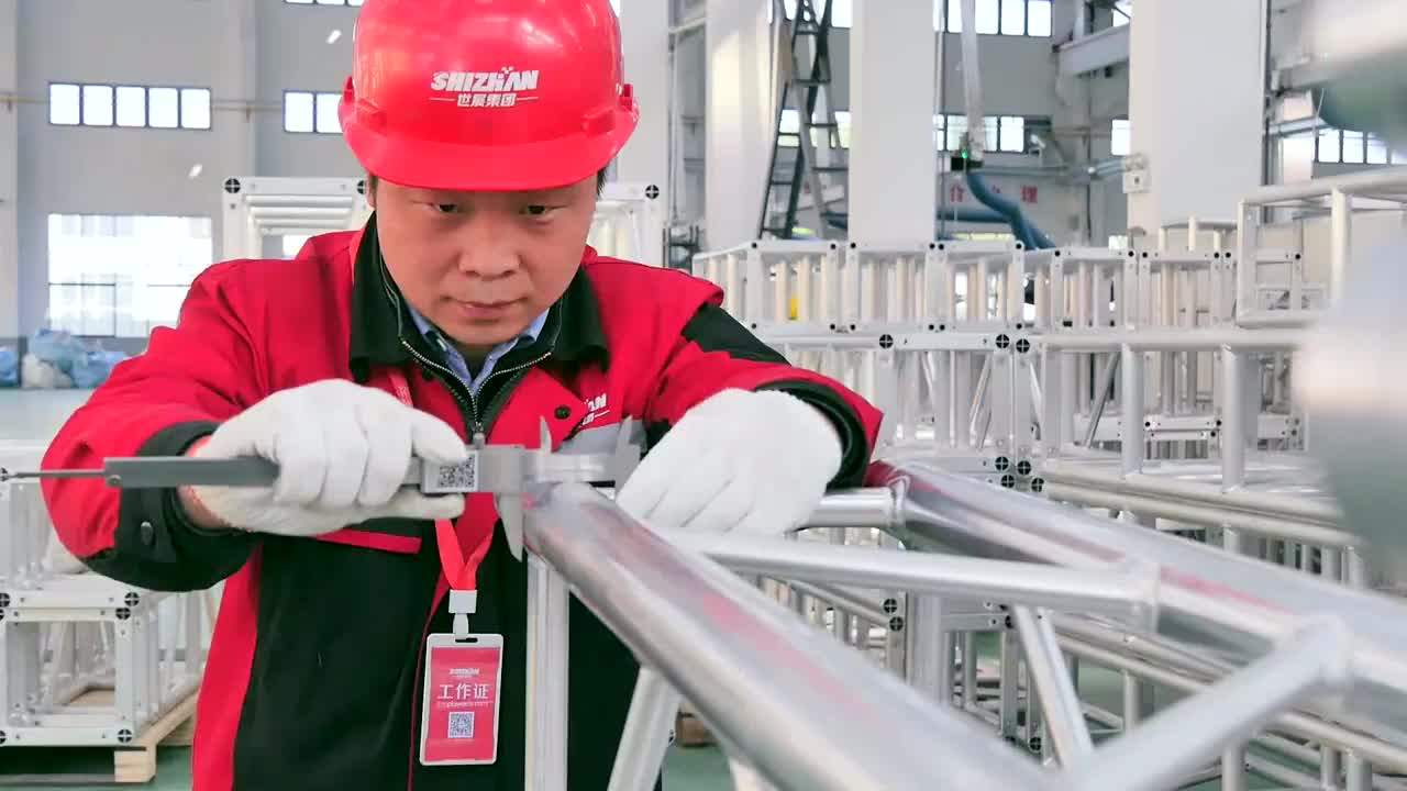 Aluminum Spigot Truss Connector With Alloy Pins For Big Truss Frame ...