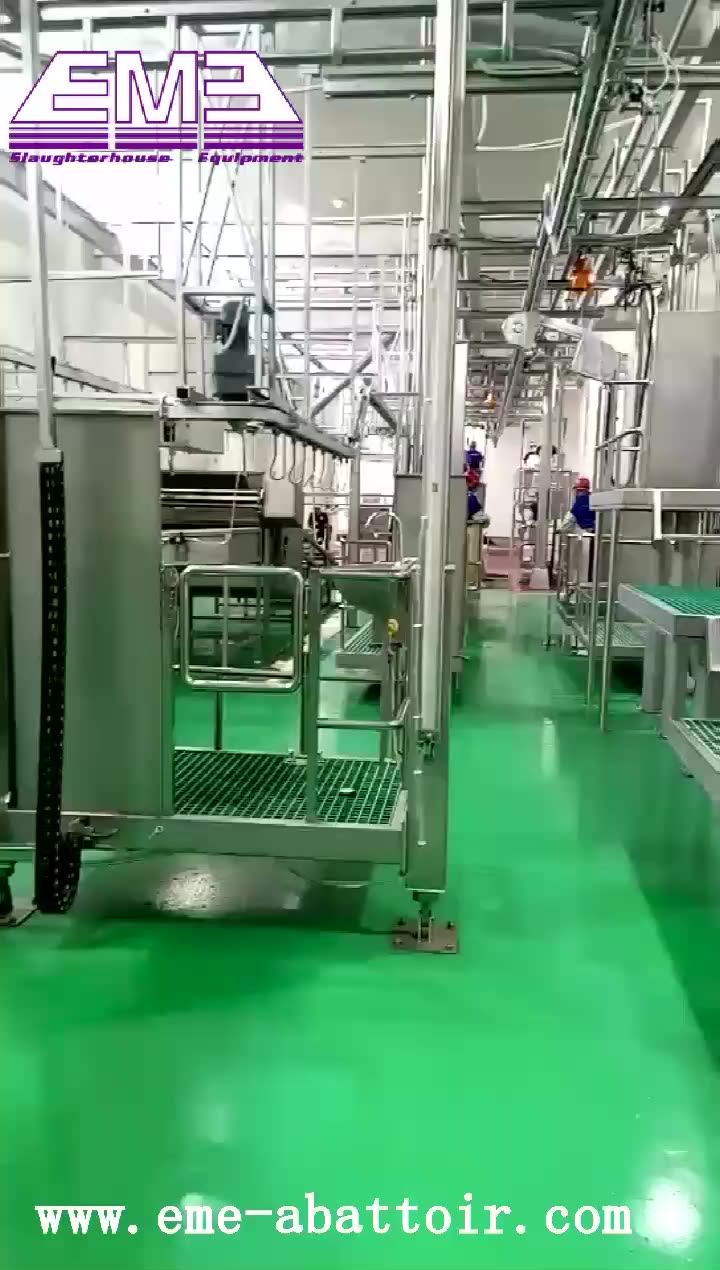 Cattle Carcass Automatic Convey Rail Cattle Slaughterhouse Machinery ...