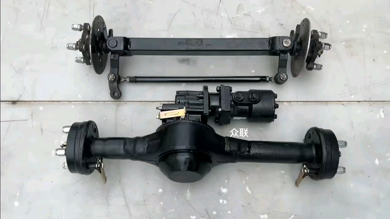 2speed Electric Motor Kit With Vehicle Golf Cart Rear And Front 3 Axle ...