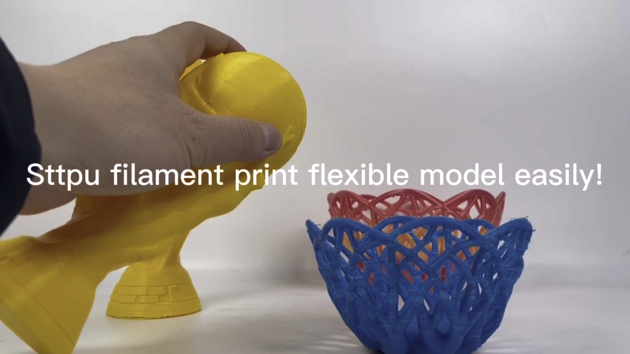 Sting3d New Invention Sttpu New Arrivals Tpu Filament Print Pla Filament 1.75mm 3d Printer Soft ...