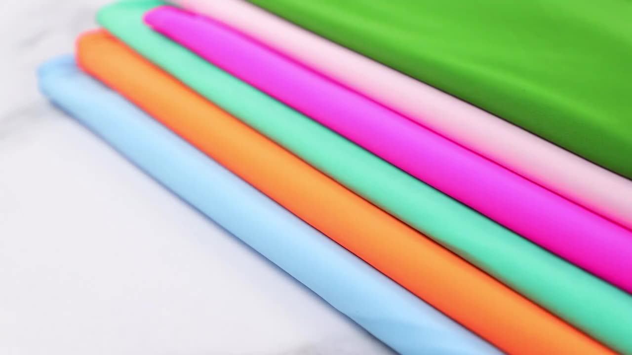 Shiny 80% Polyamide 20% Elastane Fabric Nylon Lycra For Swimwear ...