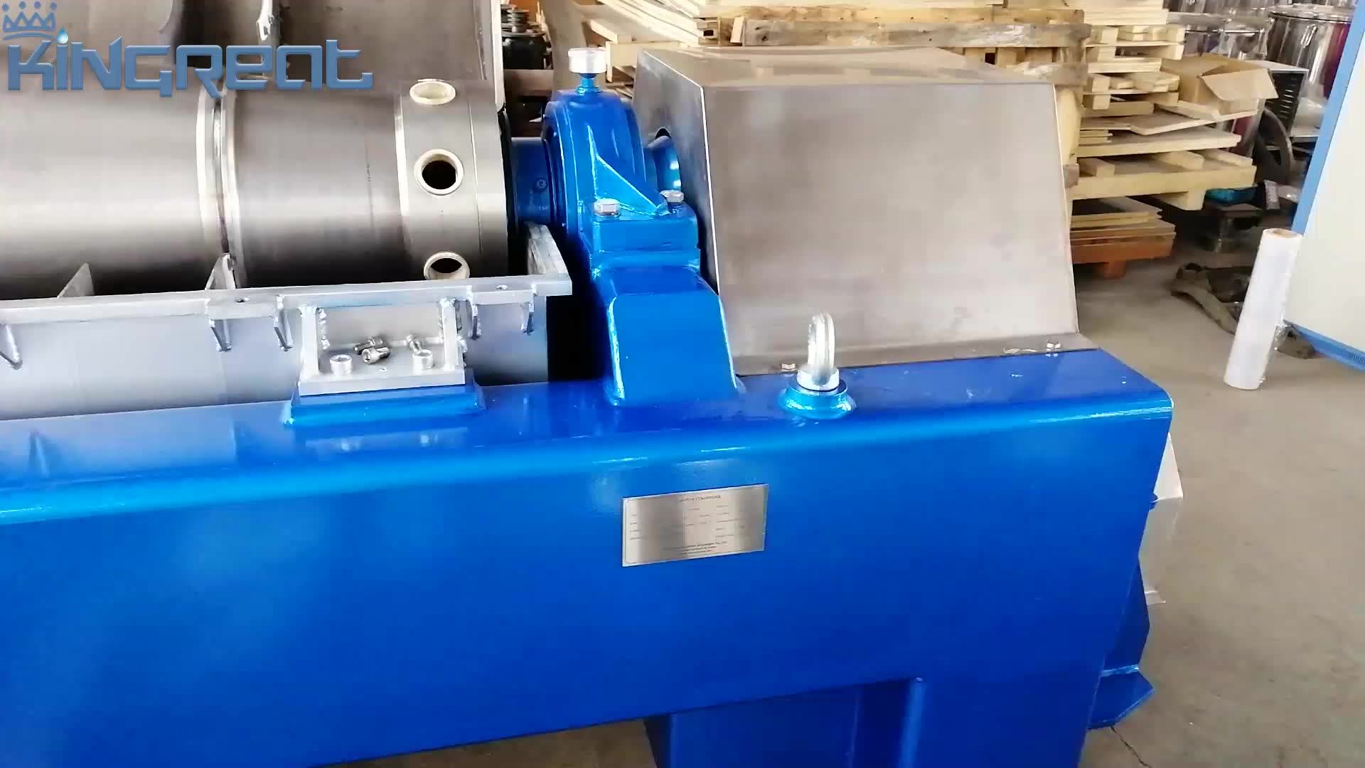 Automatic Horizontal Screw Conveyor Decanter Centrifuge - Buy ...