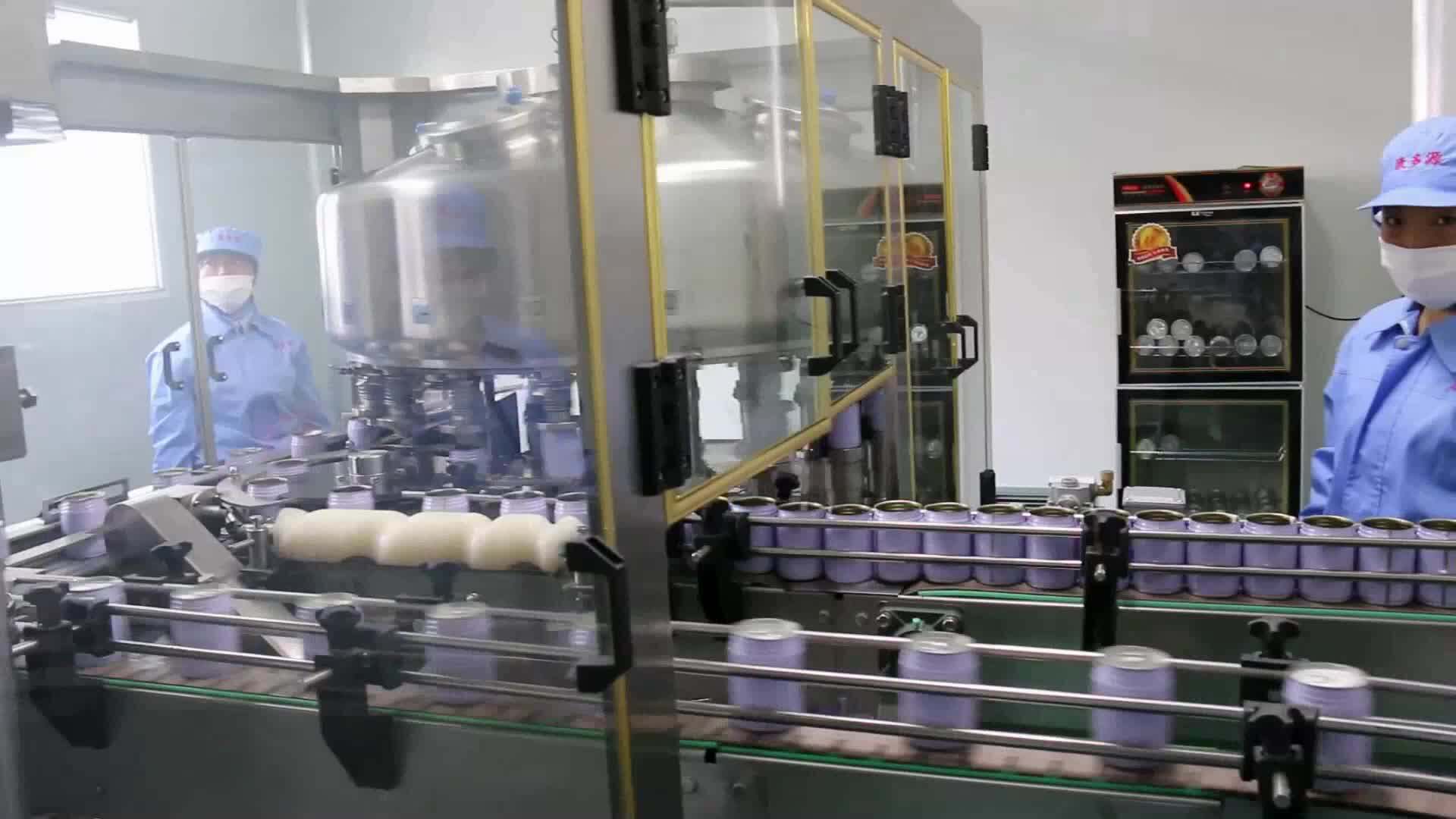 Full Automatic Can Packing Fruit Juice Making Machine - Buy Can Filling ...