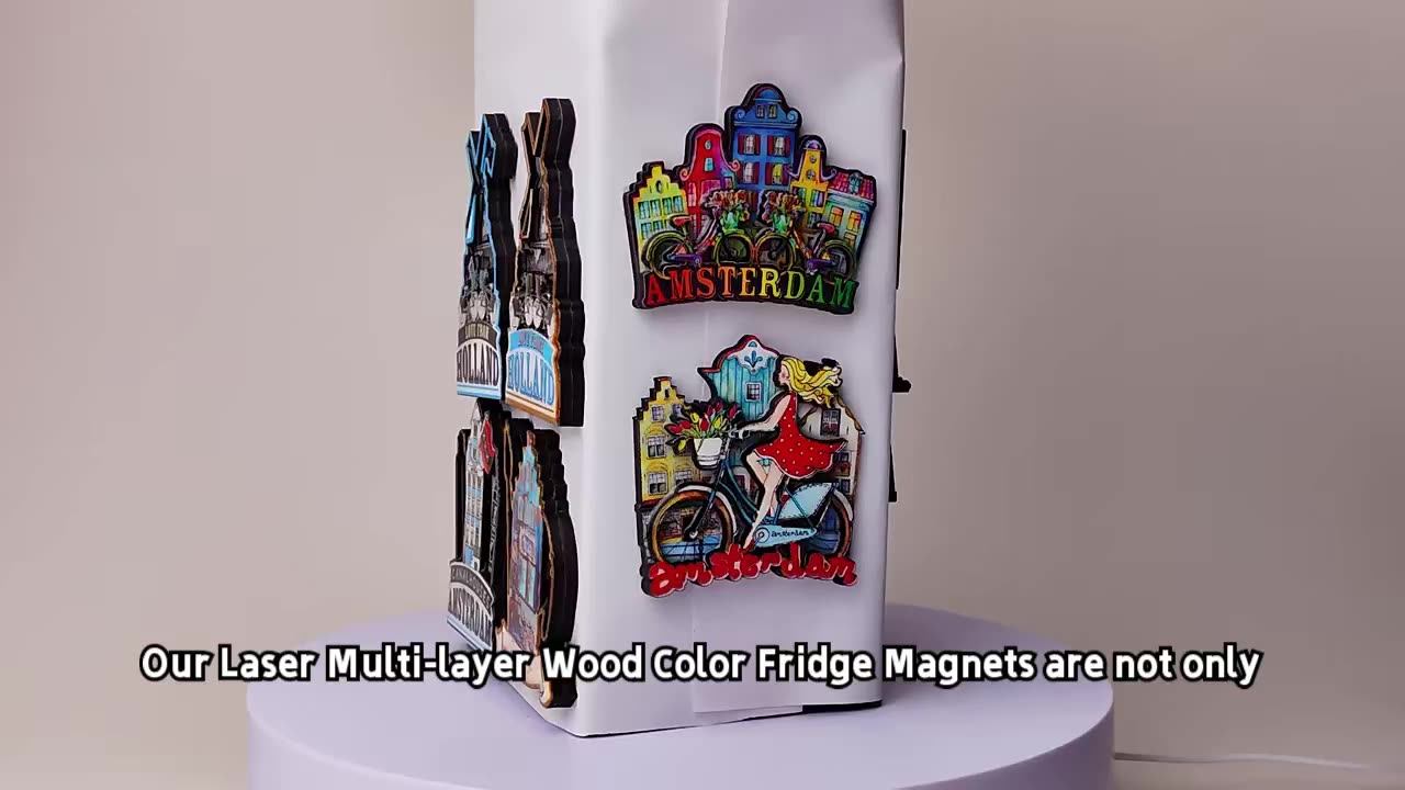 Custom 3d Architectural Tourist Fridge Magnets Creative Home Decoration ...