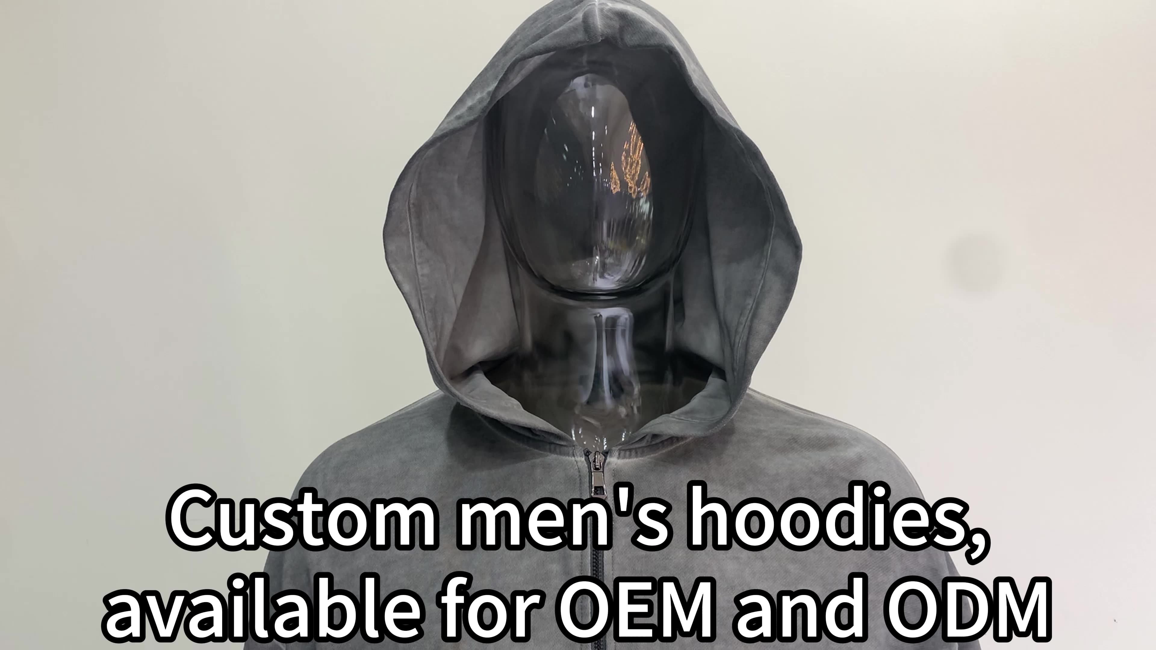 Wholesale Heavyweight Distressed Hoodies Unisex Embroidery Patch ...