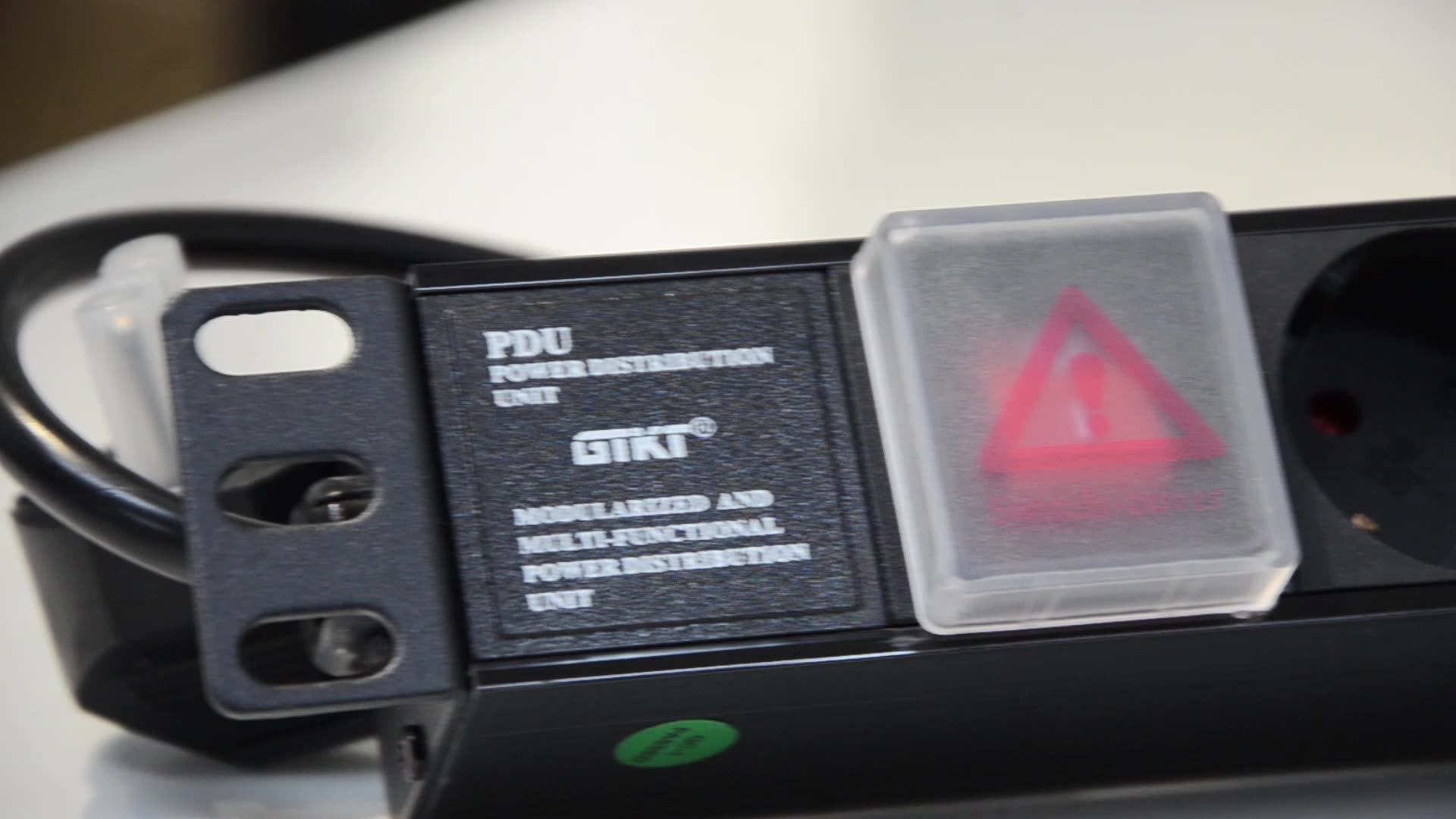 Gcabling 8 Way Power Distribution Unit Pdu Germany Socket Rack Mount ...