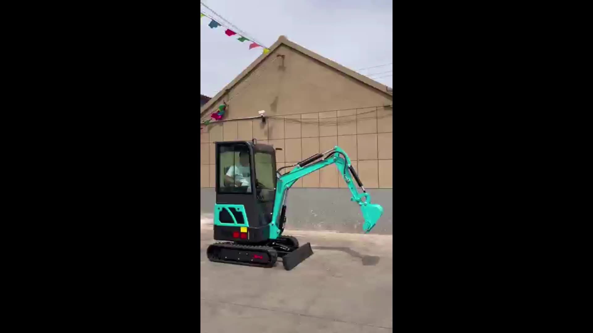 Factory Price Micro Bagger Small Digger Mini Ekskavator 1.7 Ton Mini ...