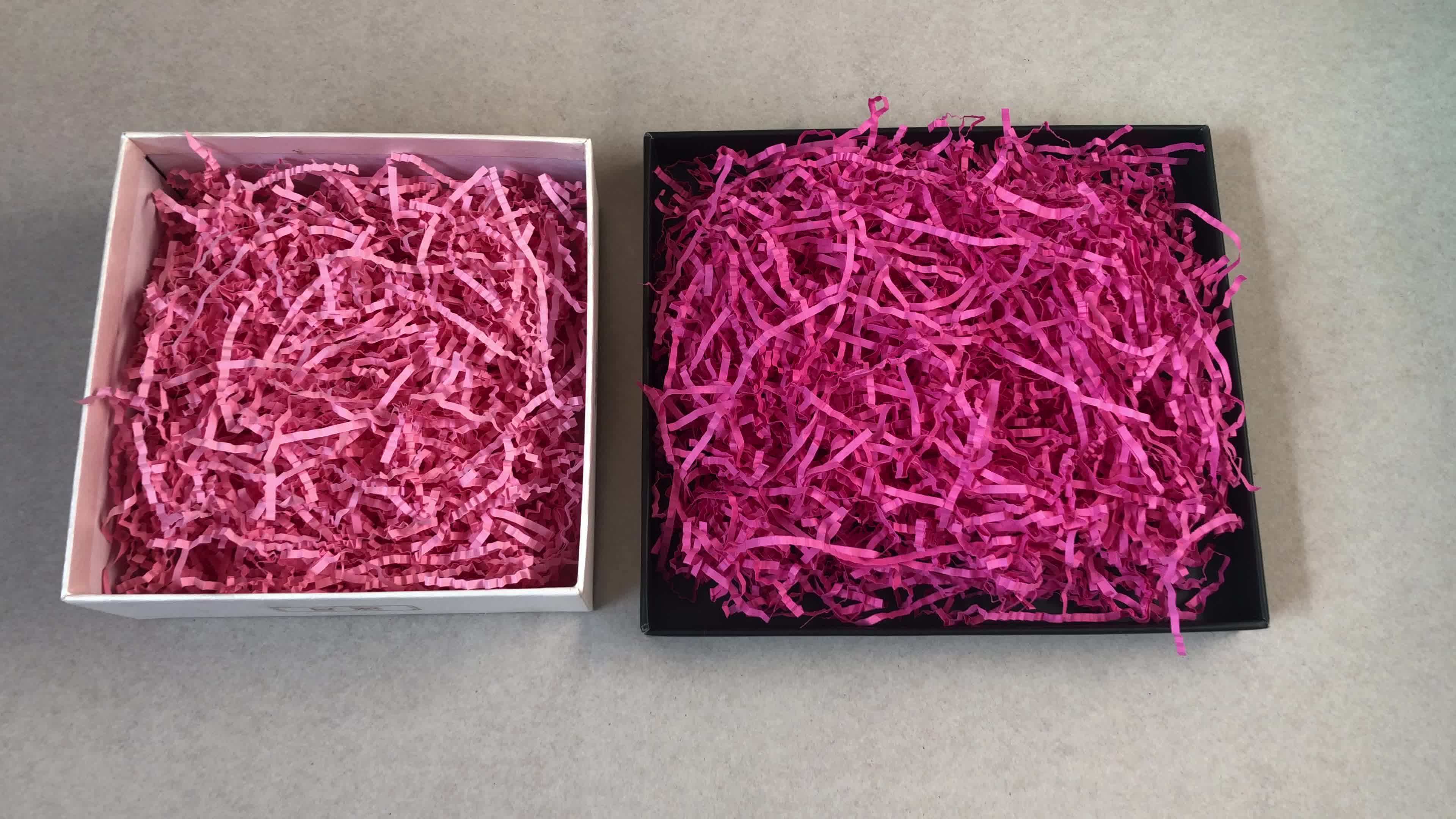 Mixed Color Crinkle Shred Paper For Filling - Buy Shredded Paper For ...