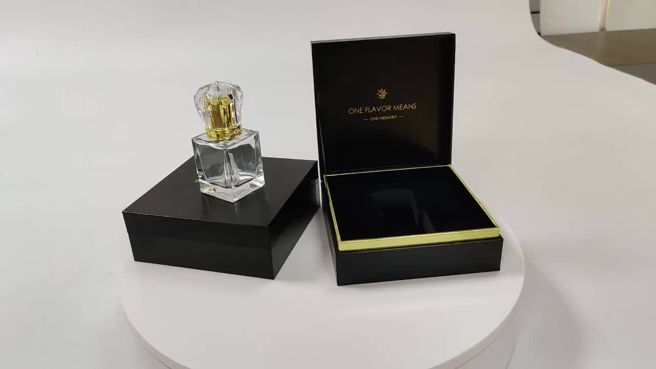 Custom Decorative Luxury Perfume Packaging Boxes With Gold Stamping ...