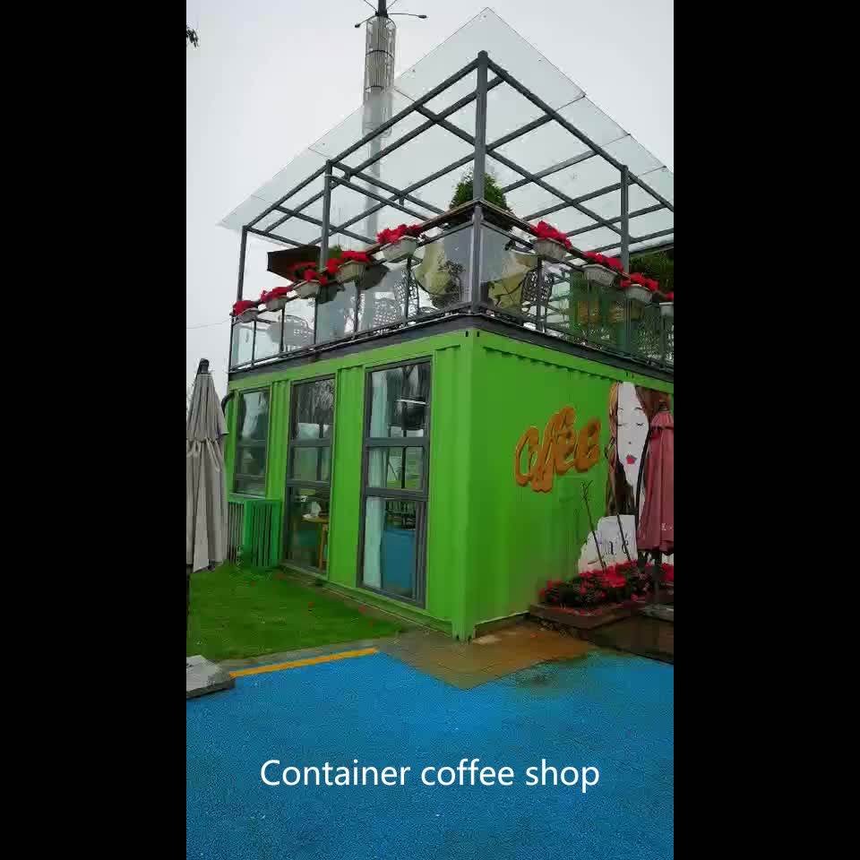 Modular Prefab House 20ft 40ft Shipping Fast Food Container Restaurant ...