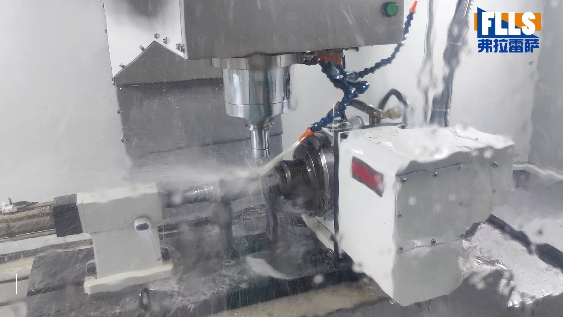 Cnc 5th Axis Rotary Table Direct Drive Spindle Bt30 Tool Changer ...