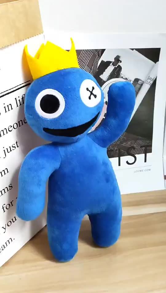 Hot Cute Game Peripheral Cartoon Character Plushies Blue Monster Plush ...