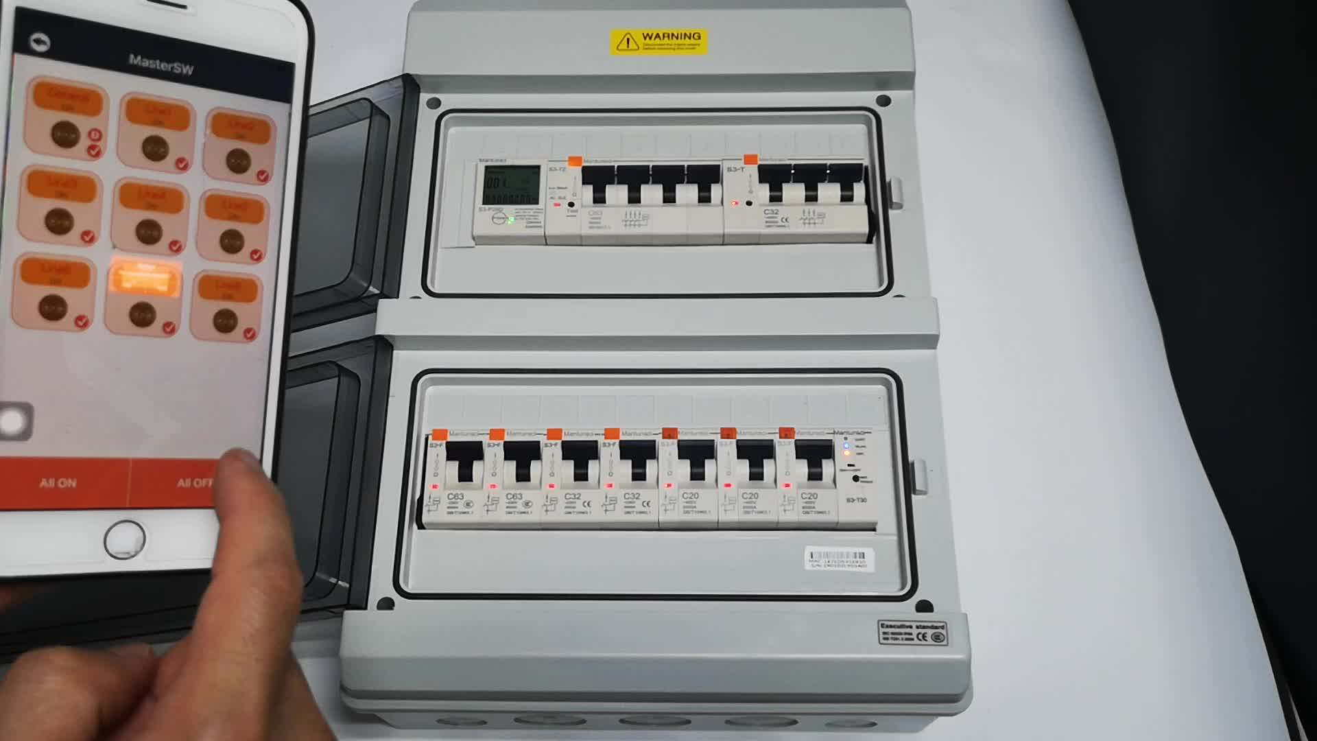 China Manufacturer Electrical 24 Way Plastic Distribution Box Wifi ...