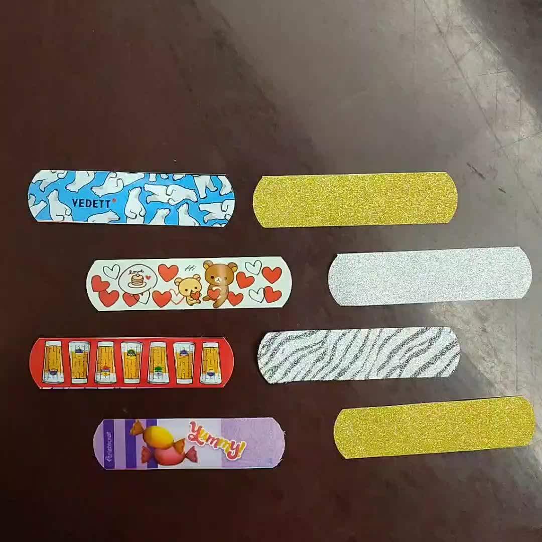 Pe/pvc Waterproof Colorful Bandaids/woundplast - Buy Pe/pvc Waterproof ...