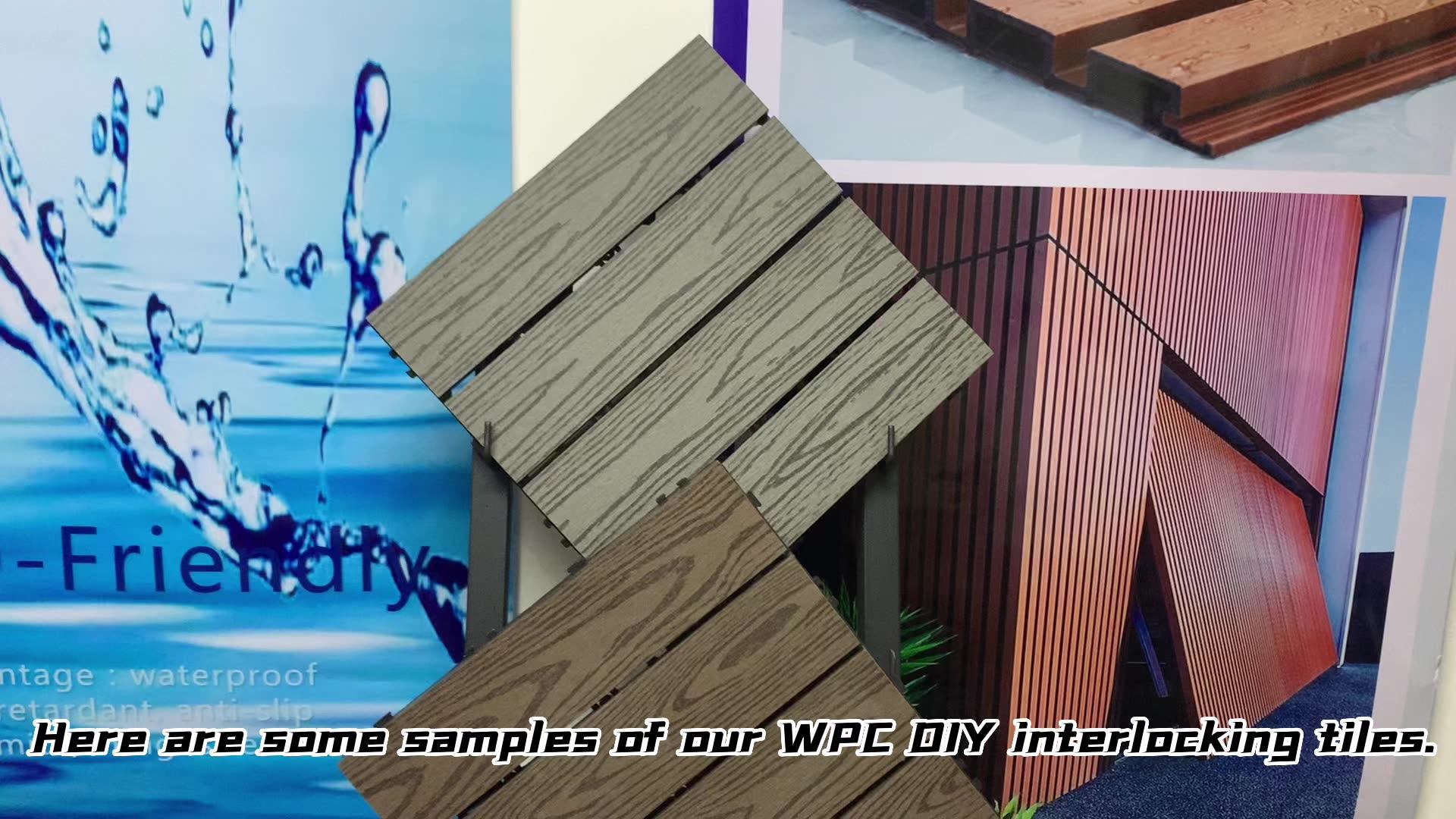 Welcomed Outdoor Diy Interlocking Flooring Boards Manufacture Sell ...