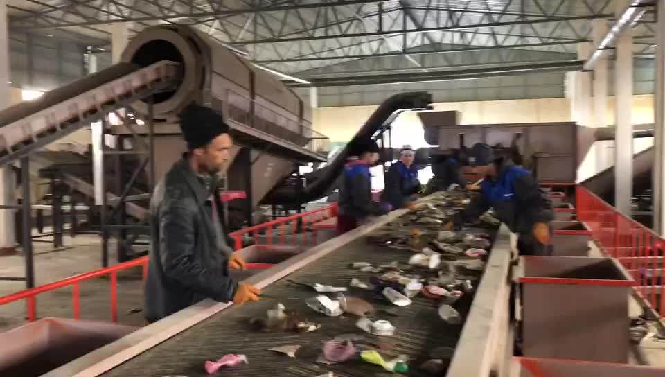 Automatic Urban Garbage And Municipal Solid Waste Sorting Plant - Buy ...