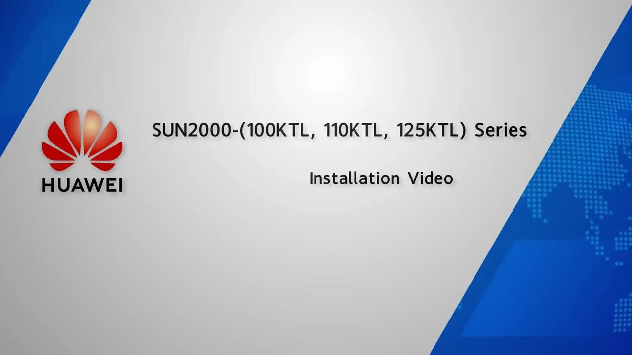 Huawei Sun2000-100ktl-m110kw Solar Module Solar Energy On Grid ...