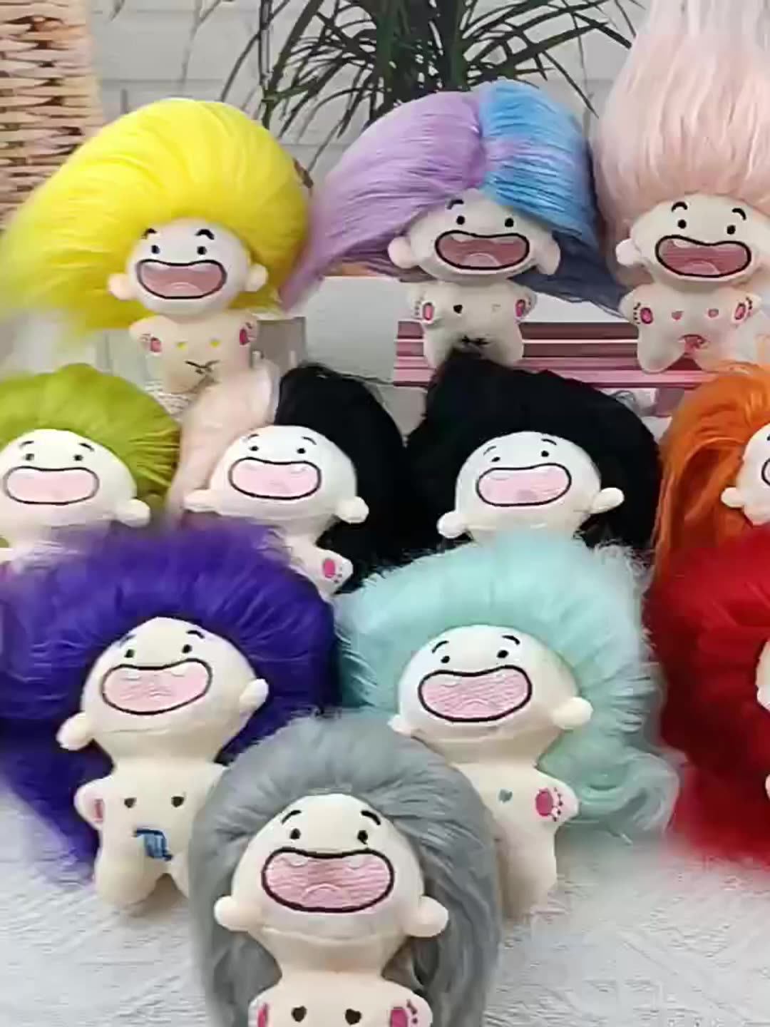 11cm Mini Twelve Zodiac Signs Plush Cotton Doll Missing Teeth Baby ...