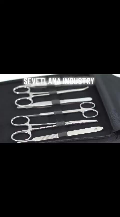 Complete Basic Surgical Suture Kit Of 8 Pieces Suture Practice Set ...