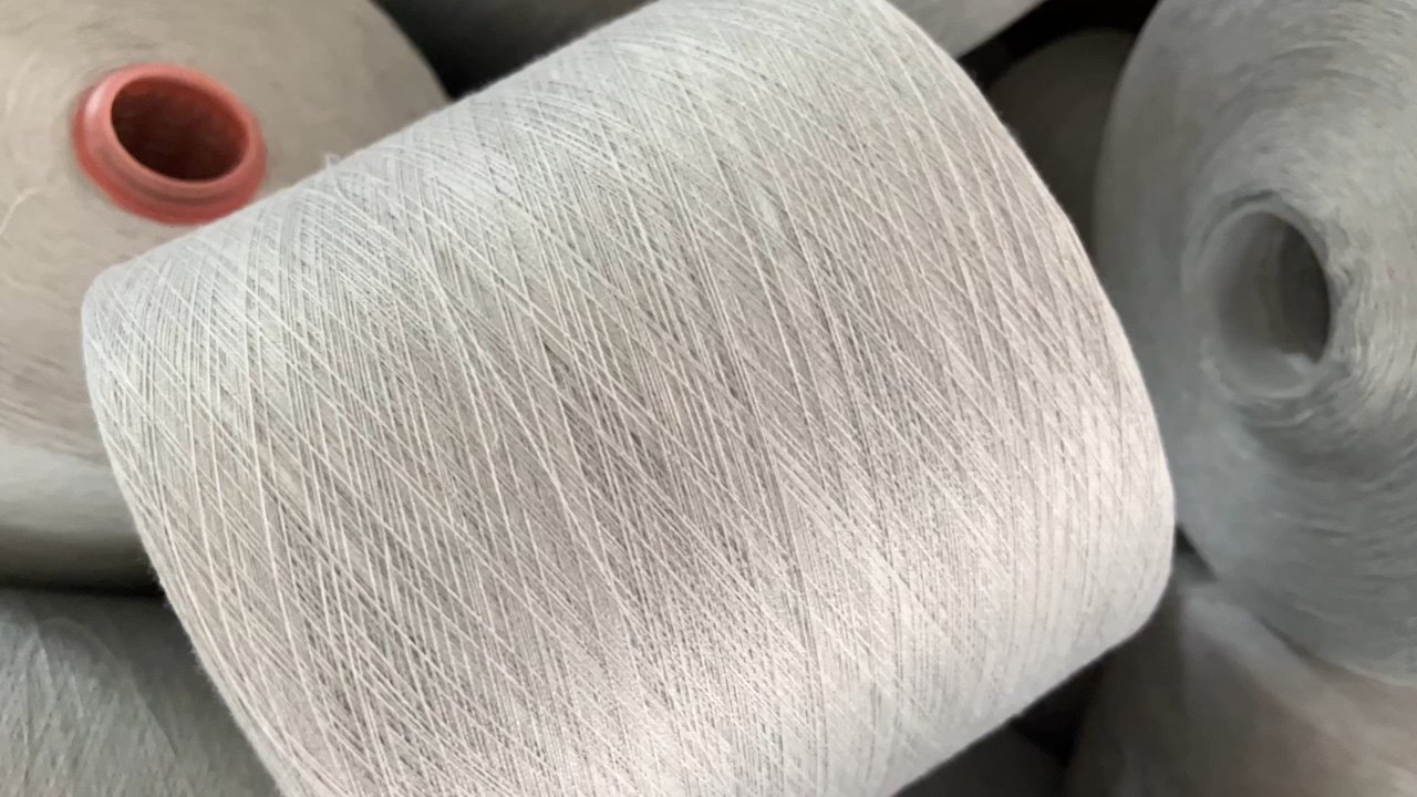 Stainless Steel Conductive Yarn Anti Static Custom Color Esd Staple ...