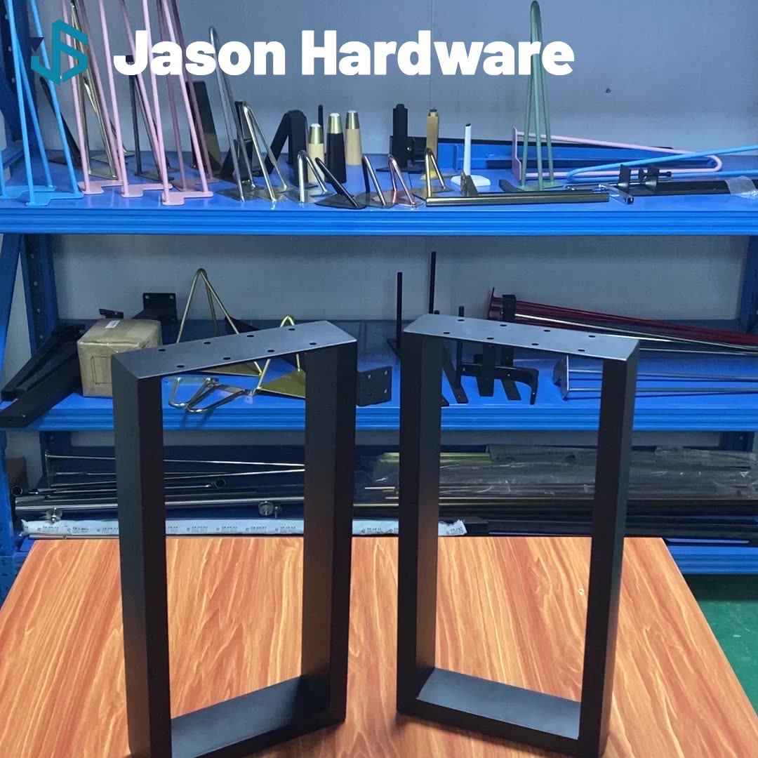 Table Leg Matte Black Dinning Desk Bench Wholesale Furniture Industrial ...