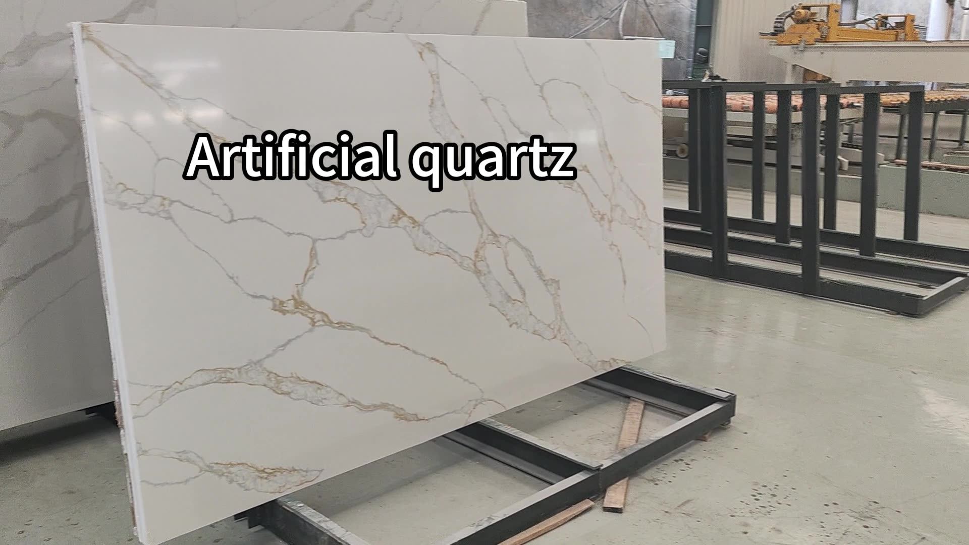 Artificial Stone Slab L Shaped Kitchen Island Prefabricated Quartz Slab ...