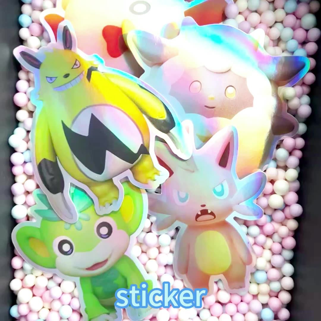 2024 Palworld Game Neutral Sticker Good Quality Adhesive Printing Die ...