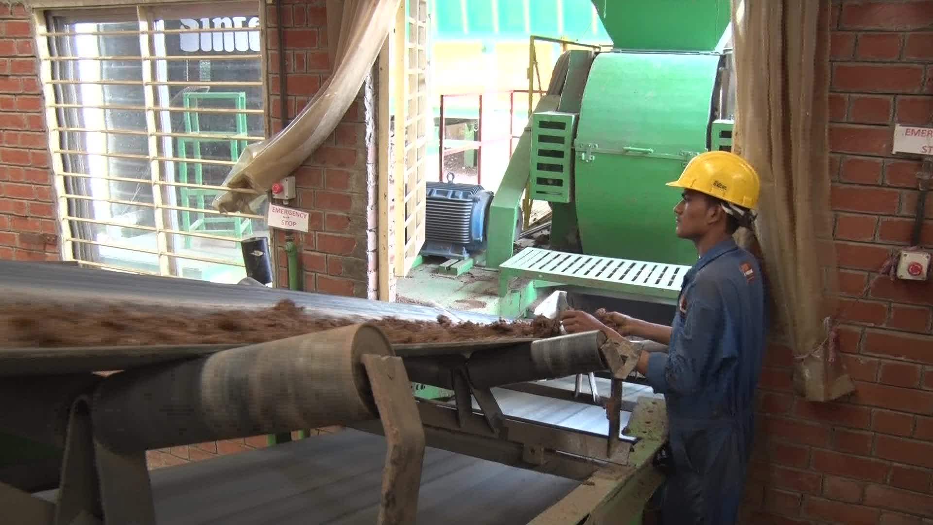 Extruder Clay Small Line For Making Ceramic Tile Hoffman Kiln With ...