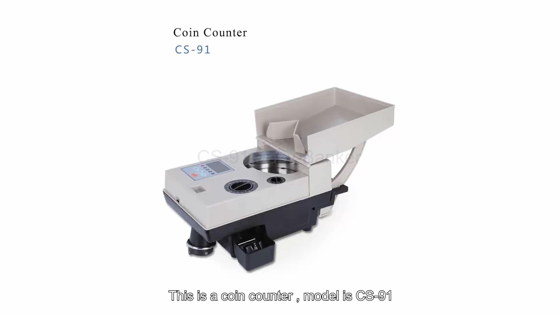 Cs-91 Token Coin Counting Machine Quick High-speed Coin Counter 1500 ...