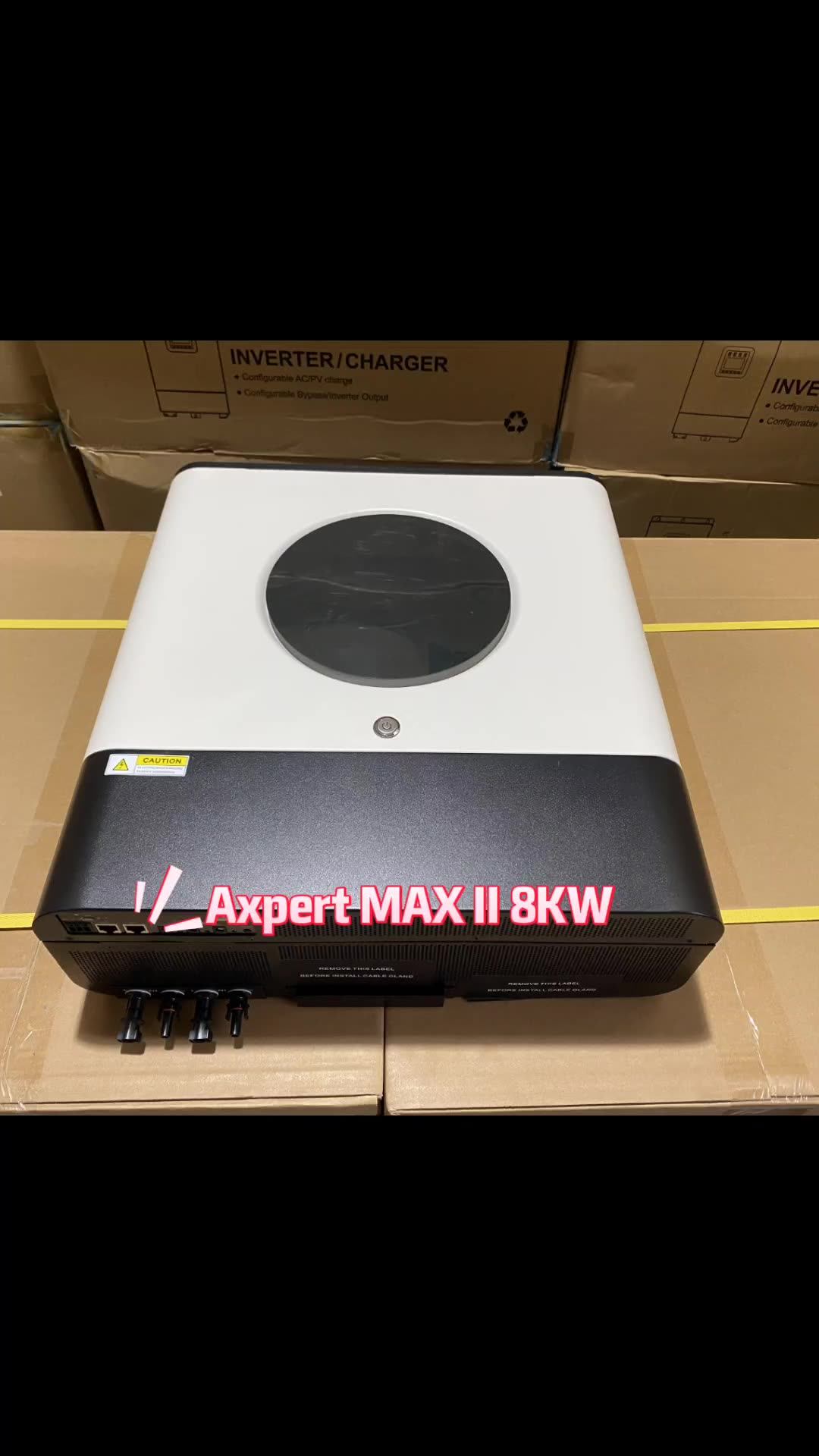 Axpert MAX II TWIN 11K,dual output 11kw off grid inverter built in wifi ...